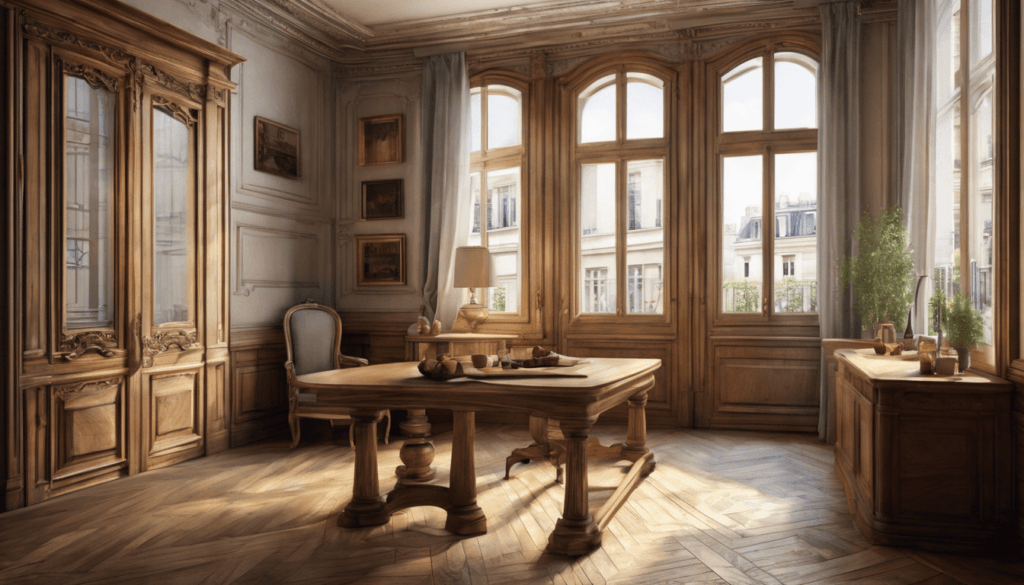 Menuiseries en Bois : L'Authenticité 🪵 pour un Habitat Parisien Chic 🏡