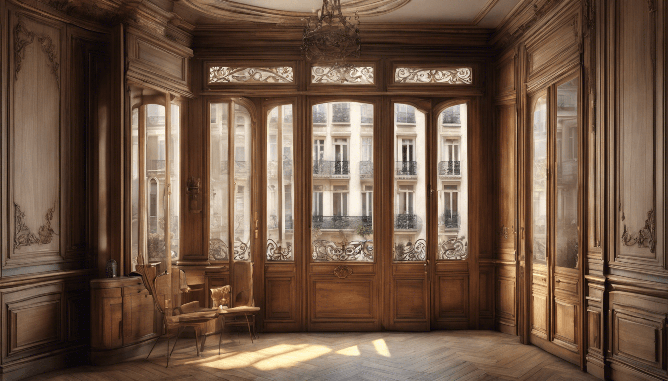 Menuiseries en Bois : L'Authenticité 🪵 pour un Habitat Parisien Chic 🏡
